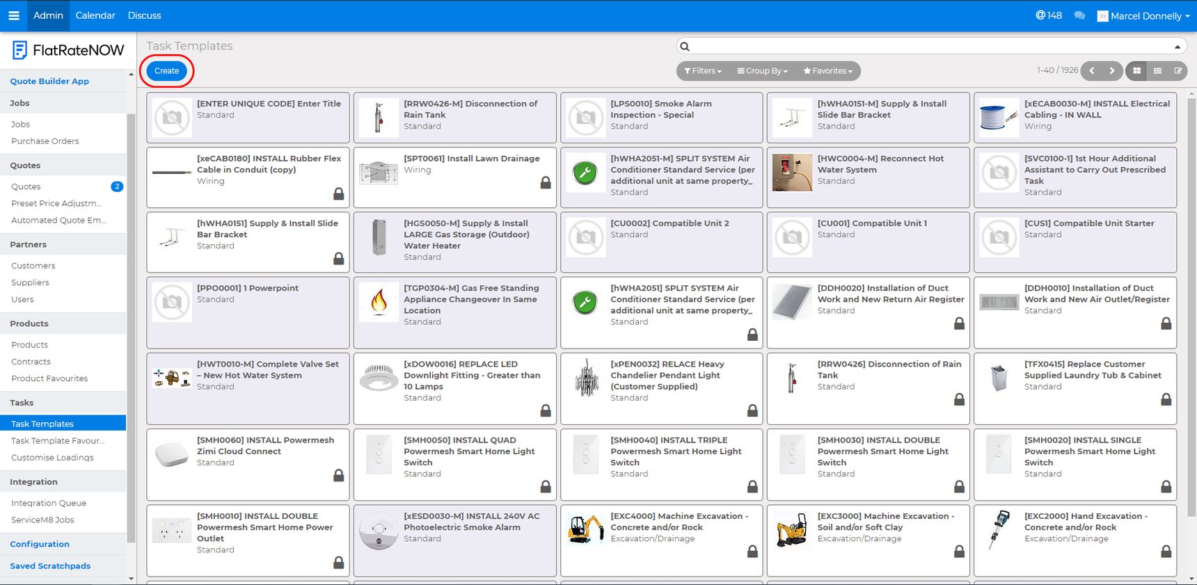 How to create Special Offer tasks?